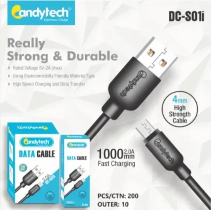 Candytech Data Cable 2.4AMP - Suratwale